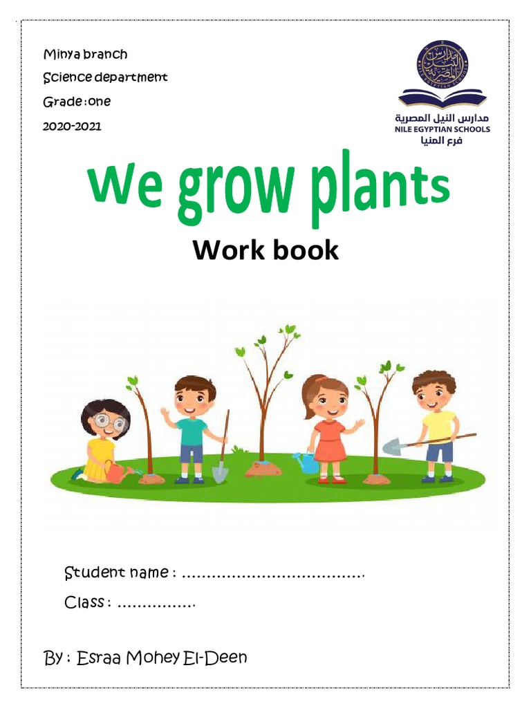 G1 Plants Work Book | PDF