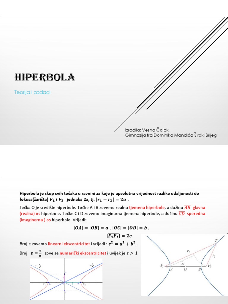 Hiperbola DM | PDF