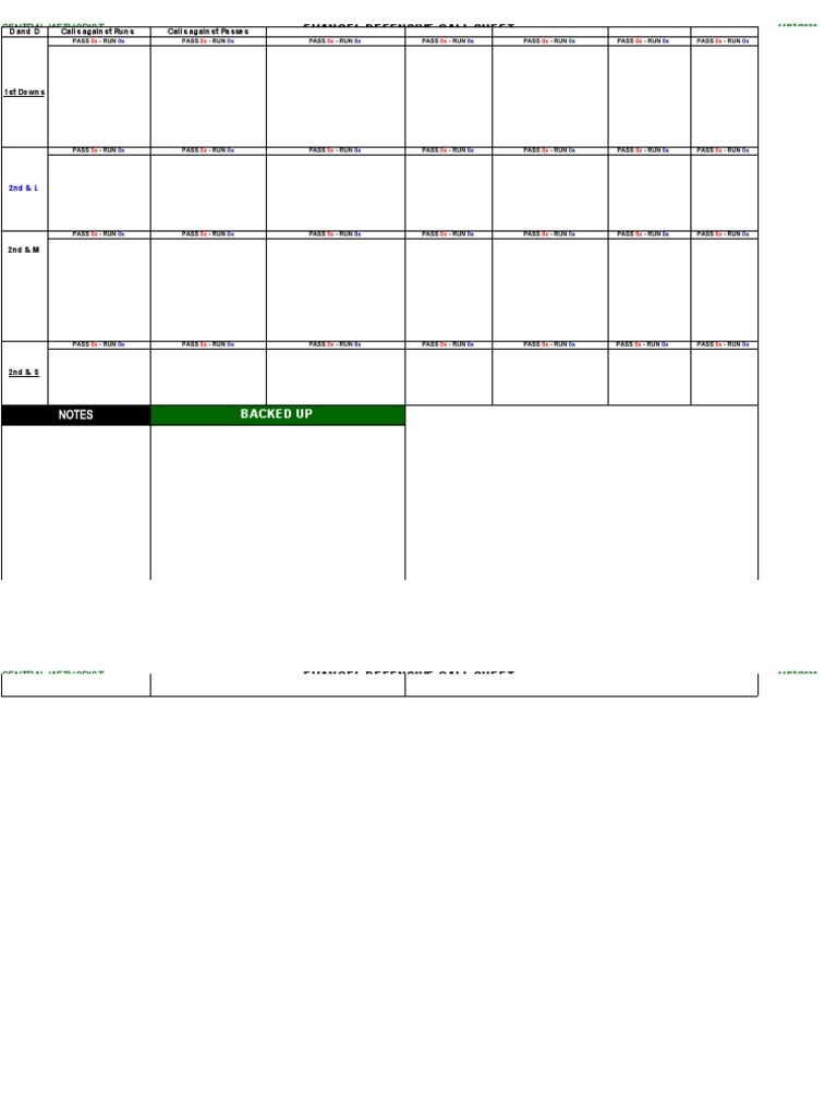 2021 Gameplan 1 | PDF | American Football | National Football League ...