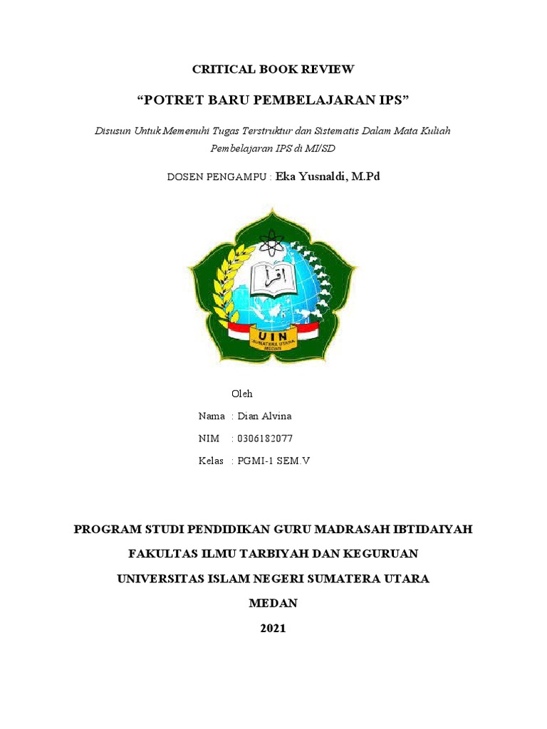Critical Book Review Mata Kuliah Ips | PDF