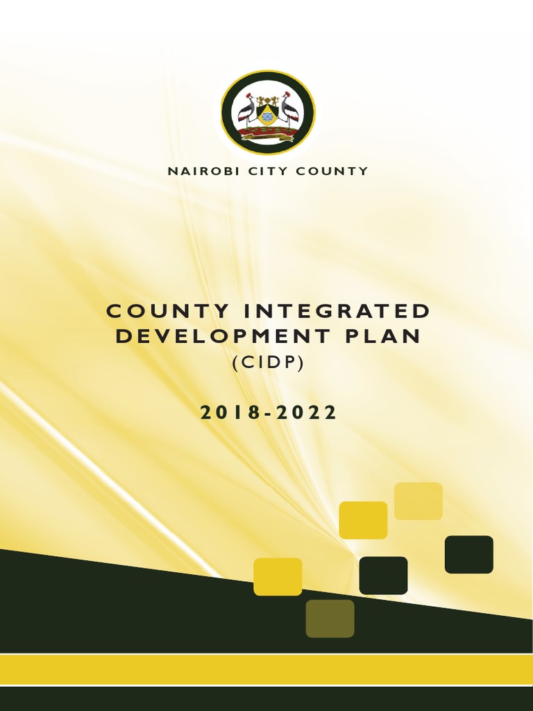 Nairobi County Integrated Development Plan 2018-2022 | Download Free ...