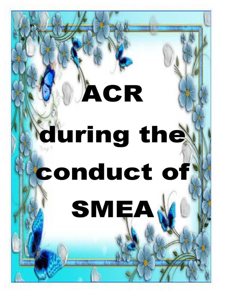 Acr Smea | PDF