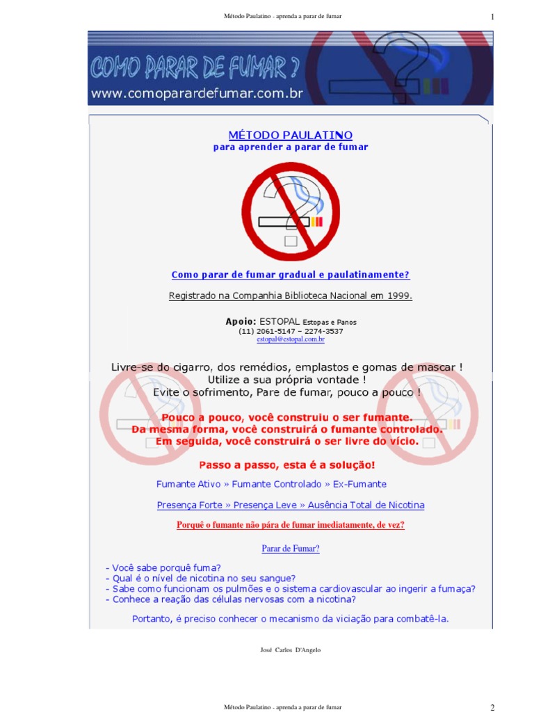 Apostila Metodo Paulatino 2010 | PDF