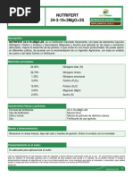 Ficha Tecnica Nitro Xtend XP K S | PDF | Fertilizante | Nutrientes