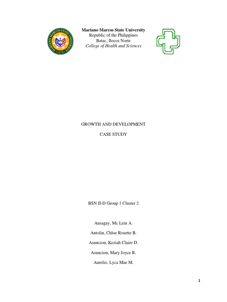 Growth and Development Case Study | PDF | Family | Cabinetry