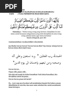 Teks Mimbar Daie | PDF