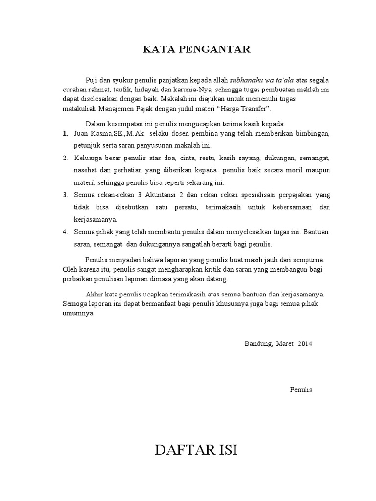 Harga Transfer-Klp 4 | PDF