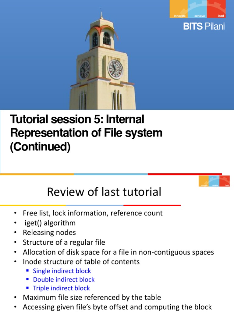 Tutorial | PDF | File System | Computer File