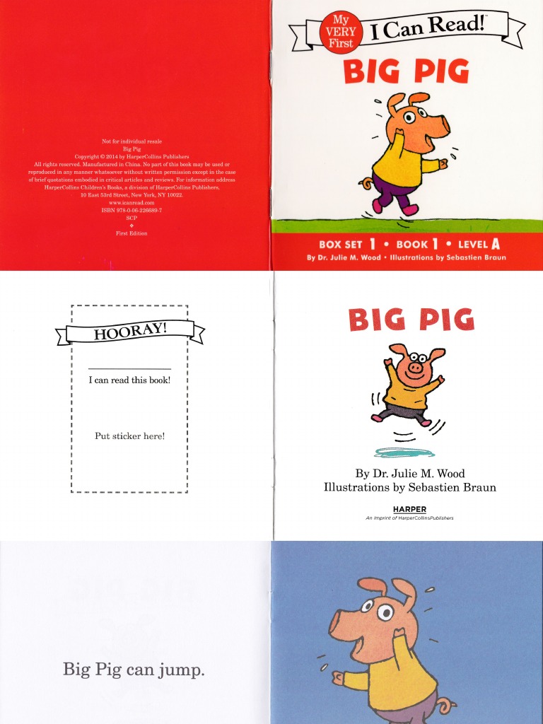 I Can Read My Very First Set 1 | PDF