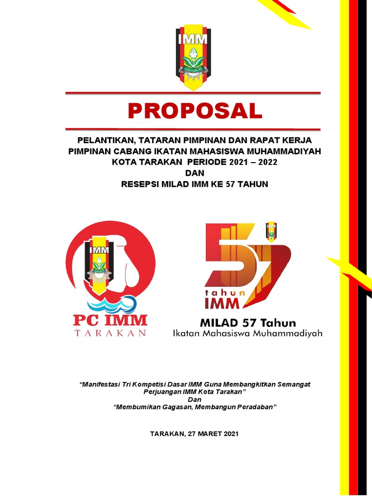 Proposal Pelantikan | PDF