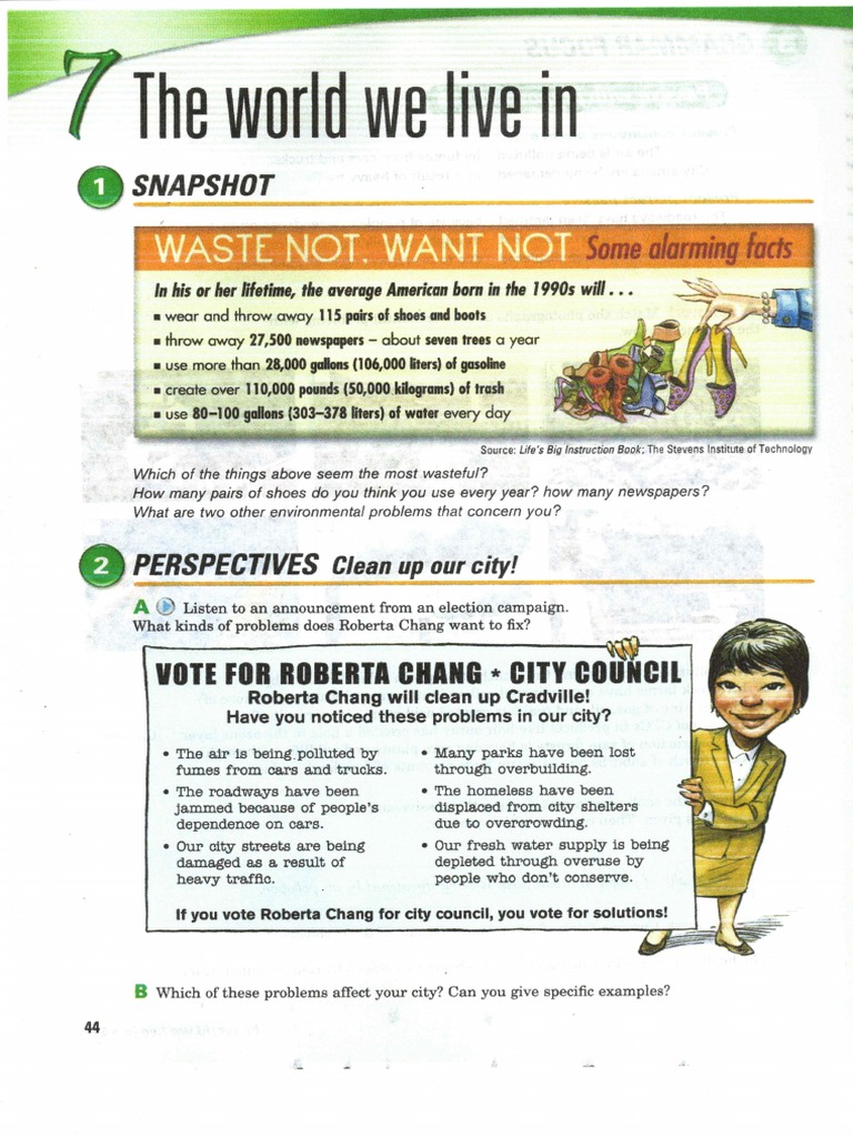 Upc-07 The World We Live in | PDF