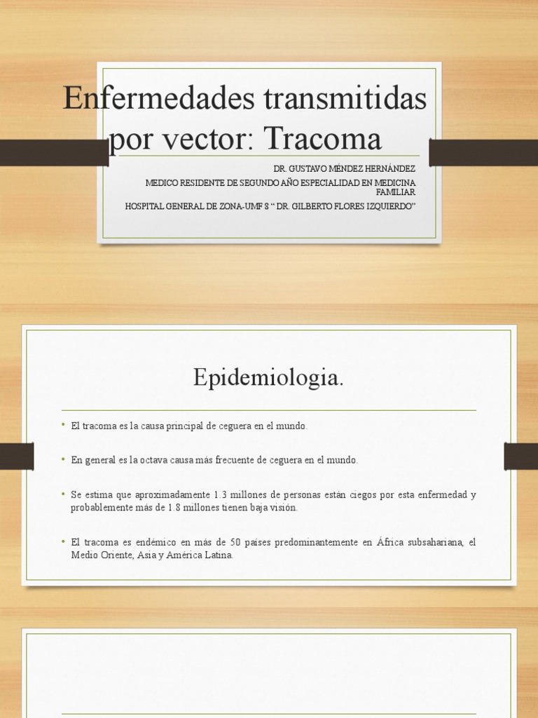 Tracoma: causas, síntomas y tratamiento | PDF | Enfermedades y ...