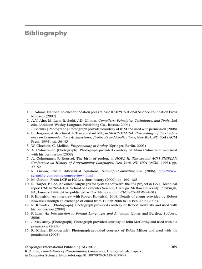 2017 Bookmatter FoundationsOfProgrammingLangua | PDF | Computer Science | Theoretical Computer ...