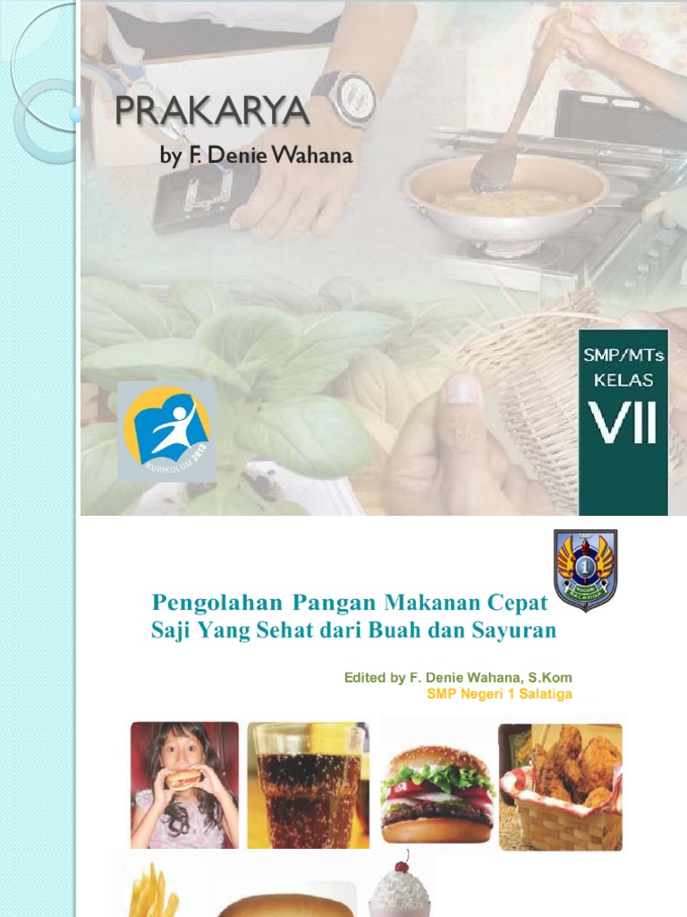 Prakarya: by F. Denie Wahana | PDF