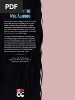Iarno Albrek (Glasstaff) Stat Block | PDF | Fantasy | Role Playing Games