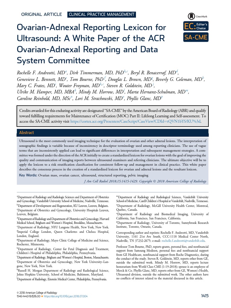 O Rads | PDF | Medical Imaging | Uterus
