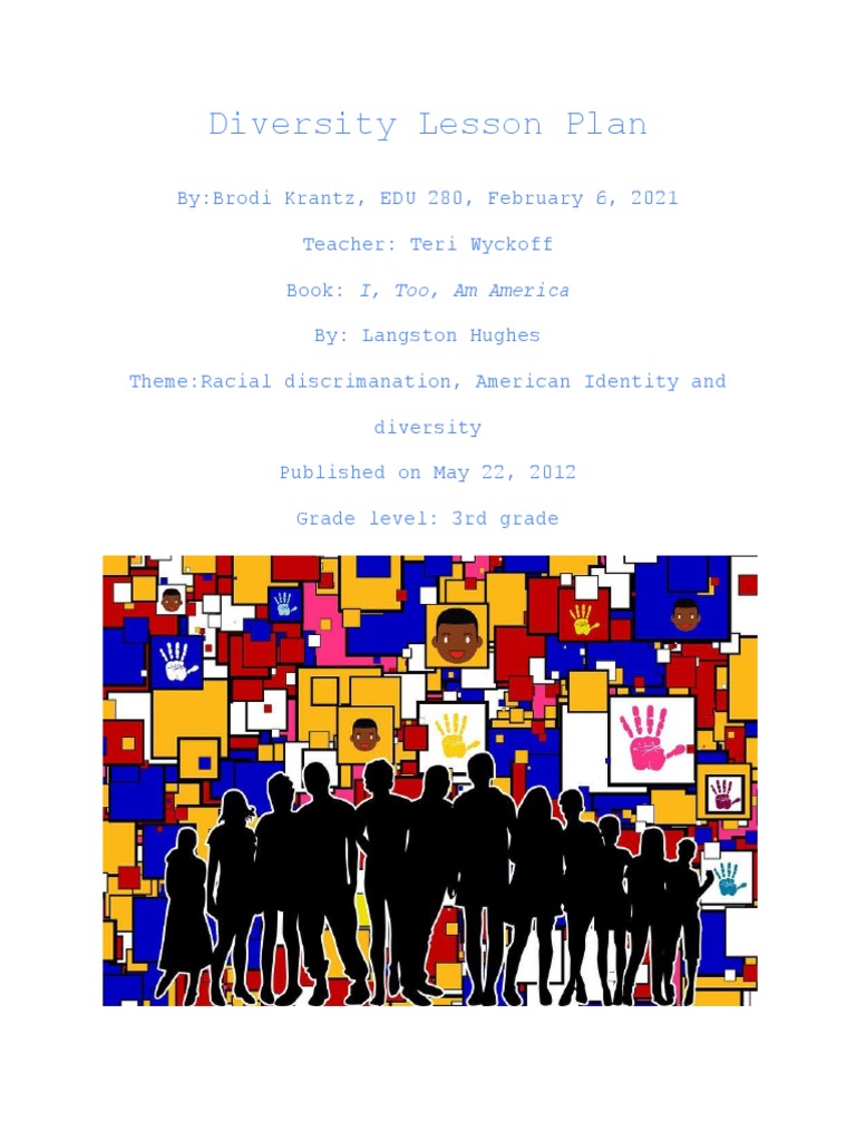 Diversity Lesson Plan 1 | PDF | Lesson Plan | Question