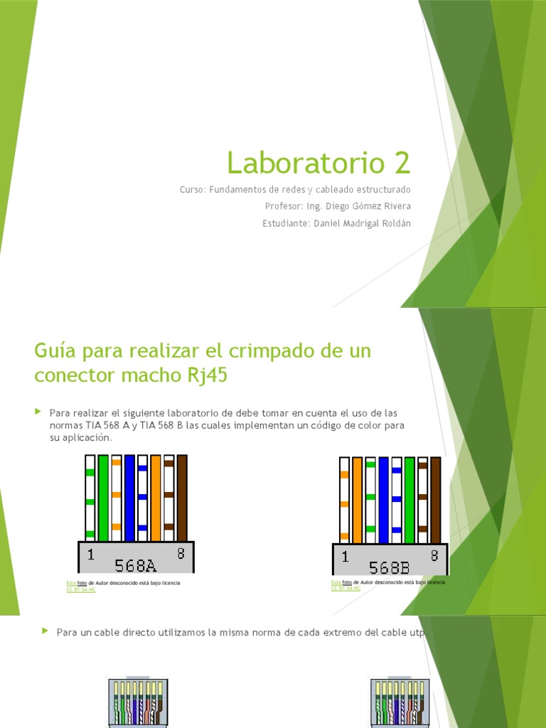 Guía para Crimpado de Cable RJ45 | PDF | Ingenieria Eléctrica ...