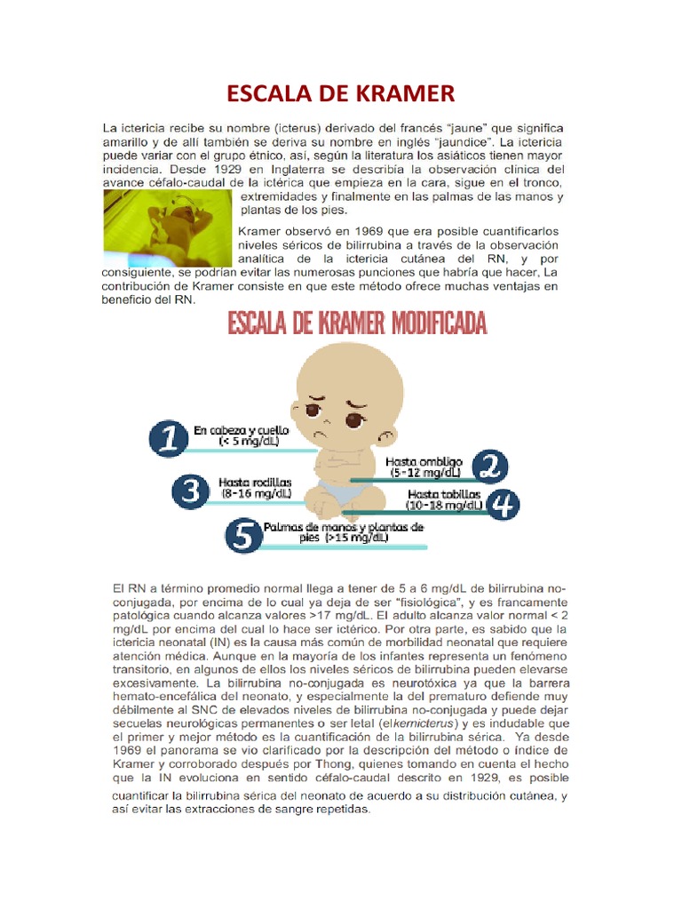 Escala de Kramer | PDF