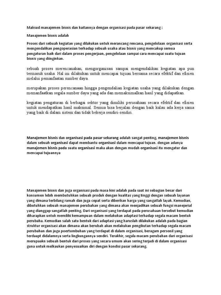 Diskusi 5, Pengantar Bisnis | PDF