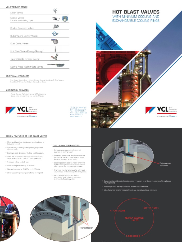 Hot Blast Valves | PDF