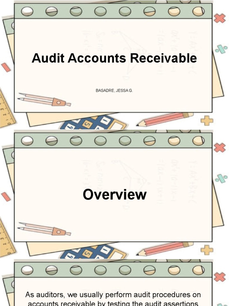 Audit Accounts Receivable | PDF | Factoring (Finance) | Audit