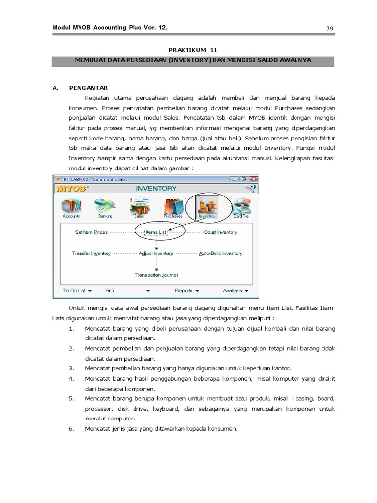 18 Membuat Data Persediaan | PDF | Pengelolaan Keuangan & Uang