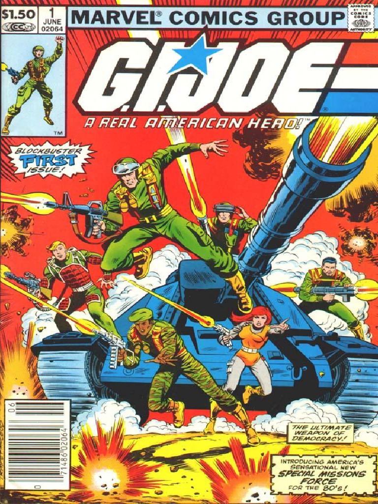 GI Joe Comic Issue 001 | PDF