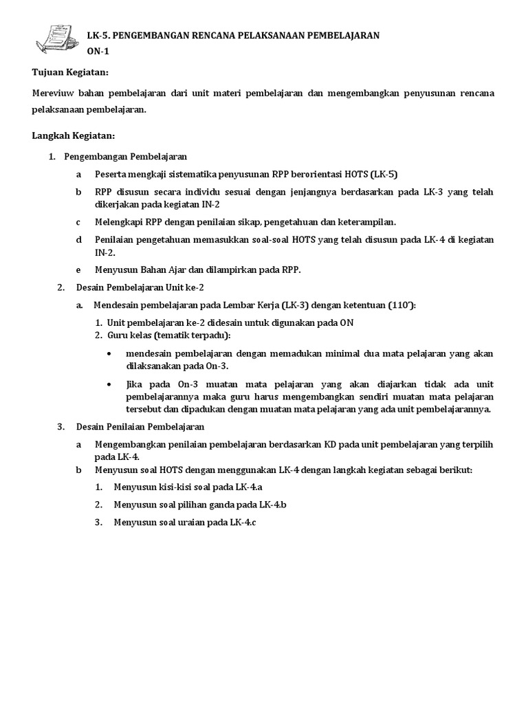 LK.5 Edi Purnomo Efendy (RPP Hots Limit) | PDF