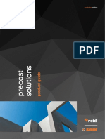 PSA Cast-In Plates Overview | PDF | Precast Concrete | Strength Of ...