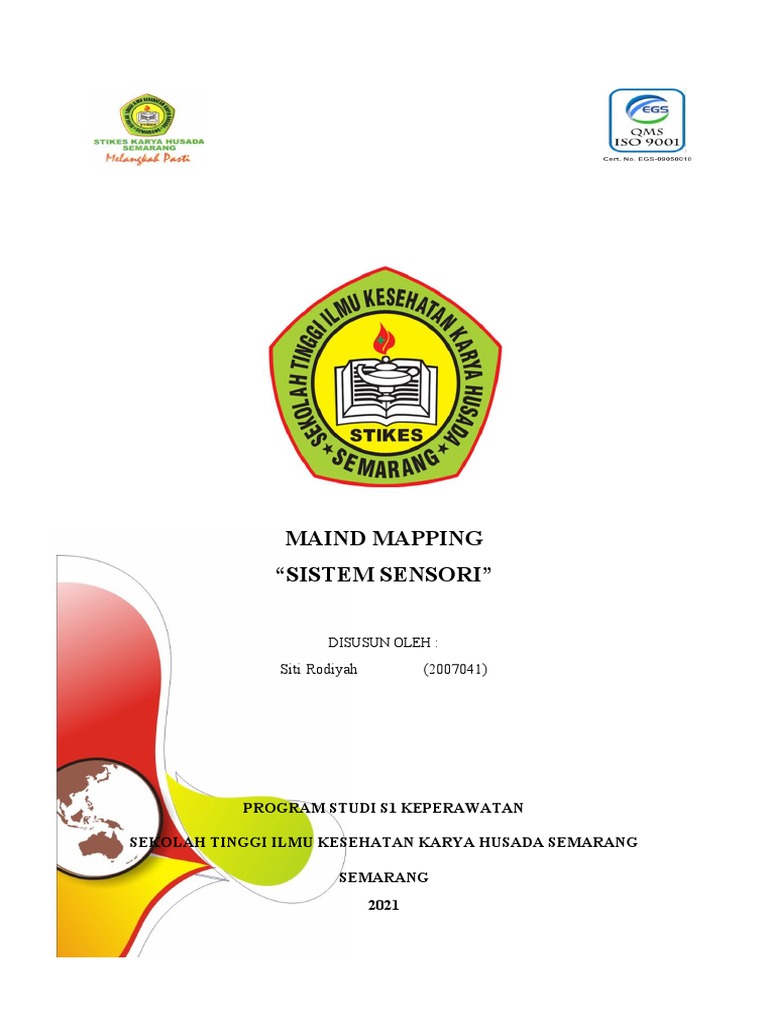 Maind Mapping Sistem Sensori Pdf