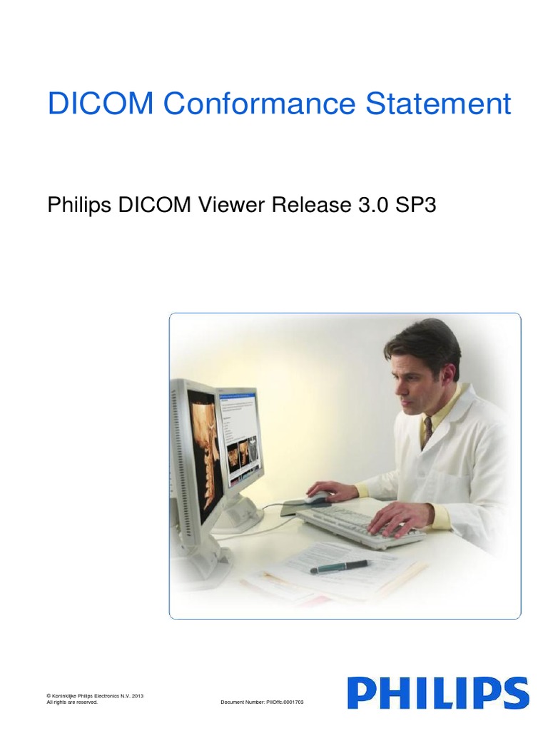 DICOM Conformance Statement For Philips DICOM Viewer 3.0 SP3 | PDF | Medical Imaging ...