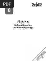 Filipino 8 Q2 Module 1 | PDF