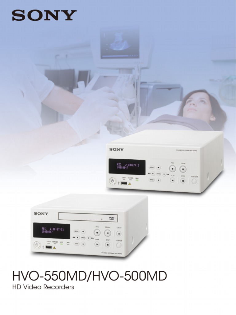 Catalogue HVO550MD-HVO500MD | PDF | Dvd | Video