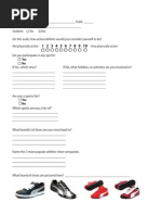 Reinforcer Inventory | PDF