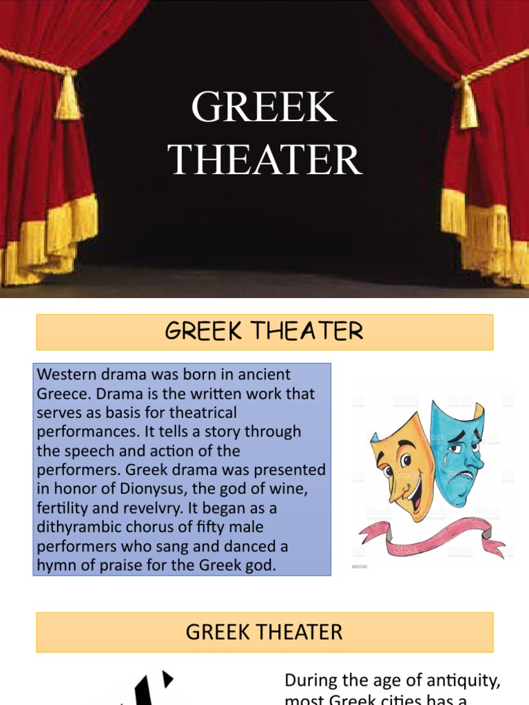 Greek Theater | PDF | Greek Tragedy | Sophocles