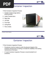ISO Container Inspection Checklist | PDF | Unrest