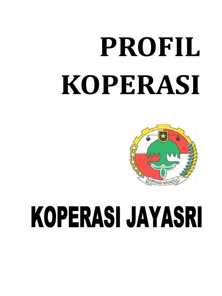 Contoh Profil Koperasi | PDF