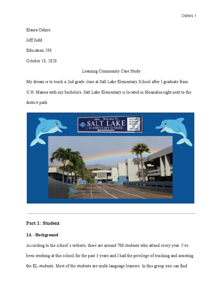 Learning Community Case Study | Download Free PDF | Schools | Teachers