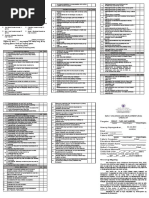 Eccd Checklist Tagalog 1 | PDF