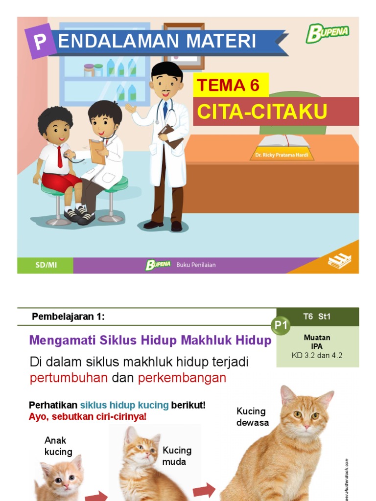 Tema 6 - IPA Siklus Hidup | PDF