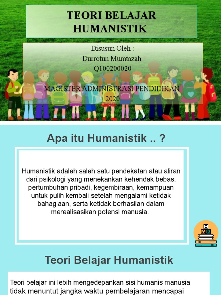 Teori Belajar Humanistik Menurut Pandangan Carl Rogers | PDF