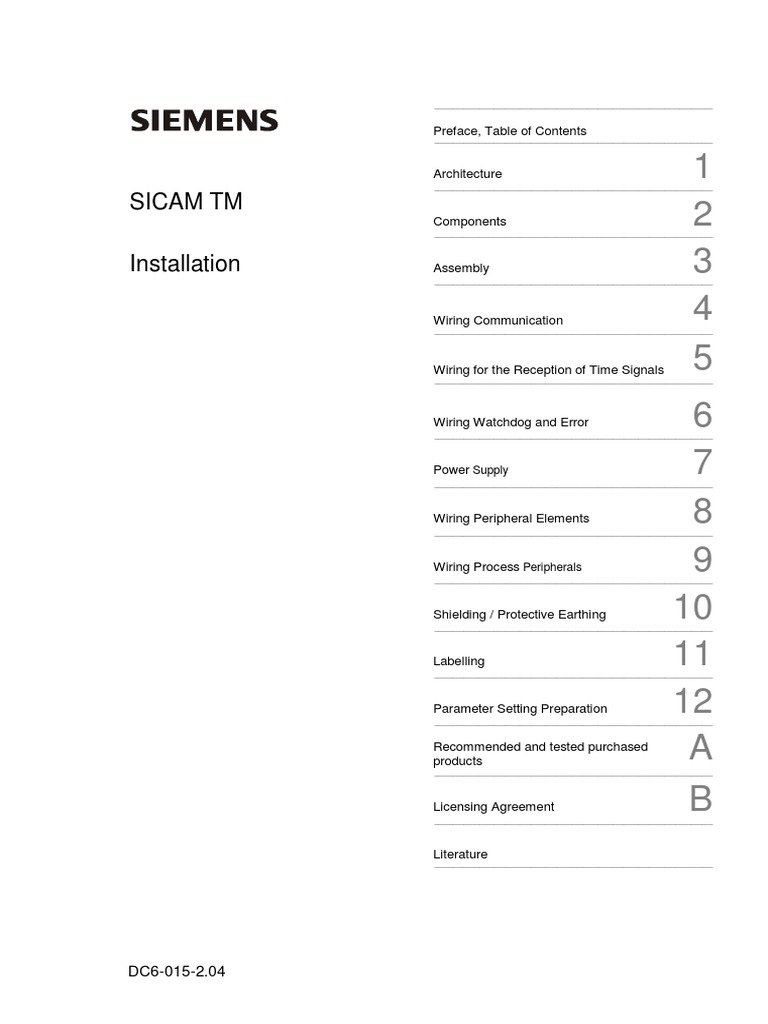 Sicam TM | PDF | Modem | Computer Science
