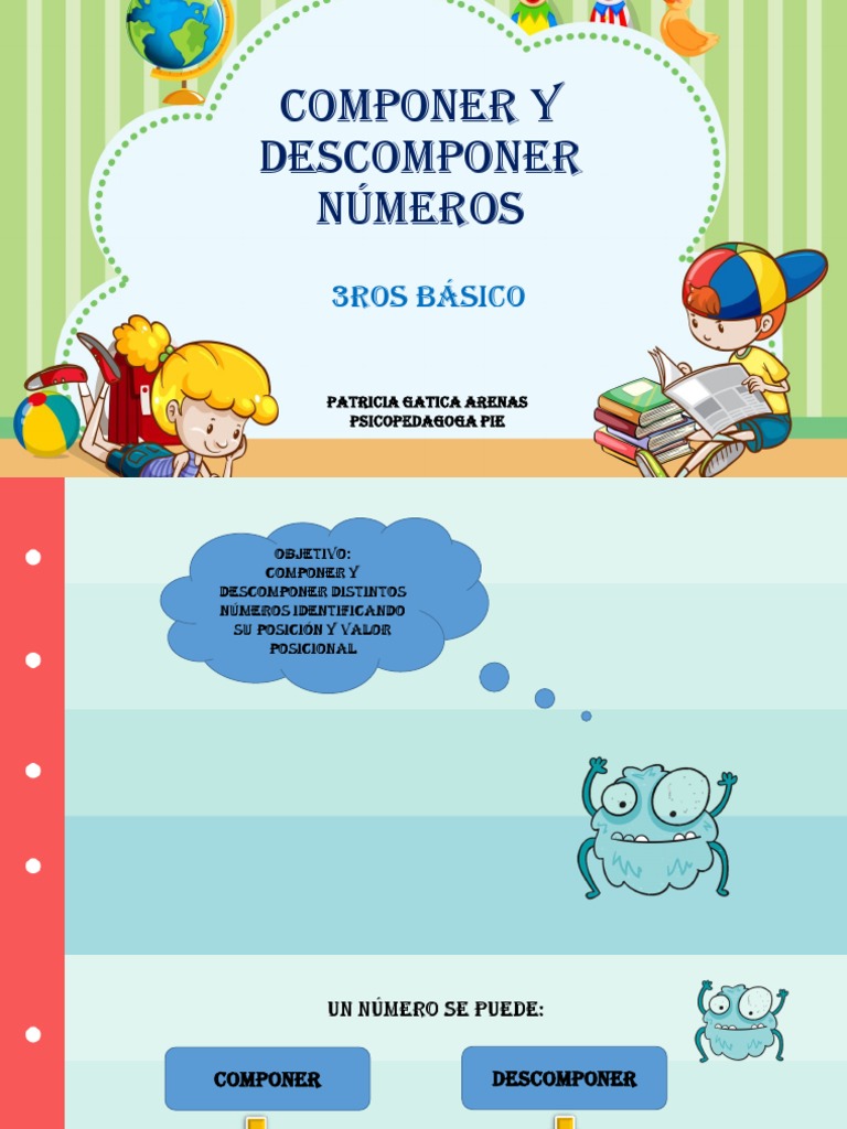 3 BASICO Componer y Descomponer Números | PDF