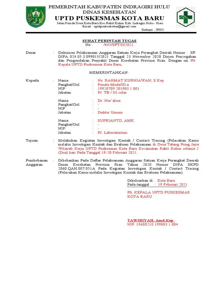 Ex, SPT Dan LPD | PDF