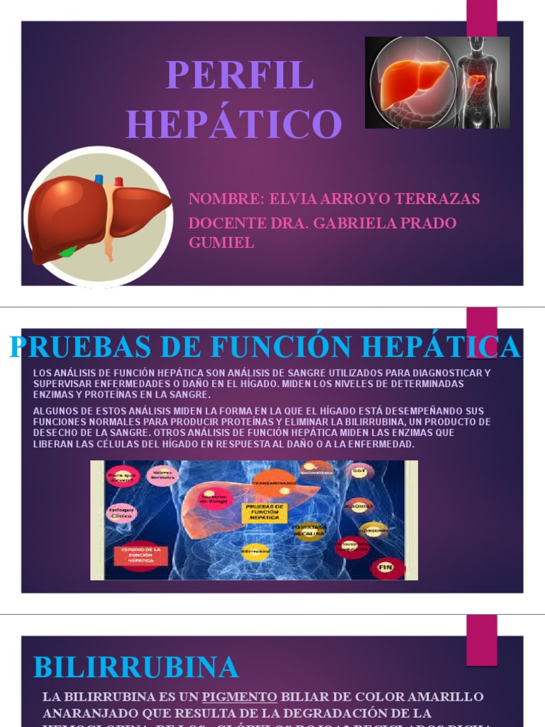 Perfil Hepático | PDF | Hígado | Biología