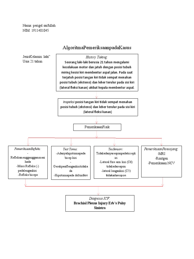 Algoritma Kasus Erb's Palsy Perigel | PDF