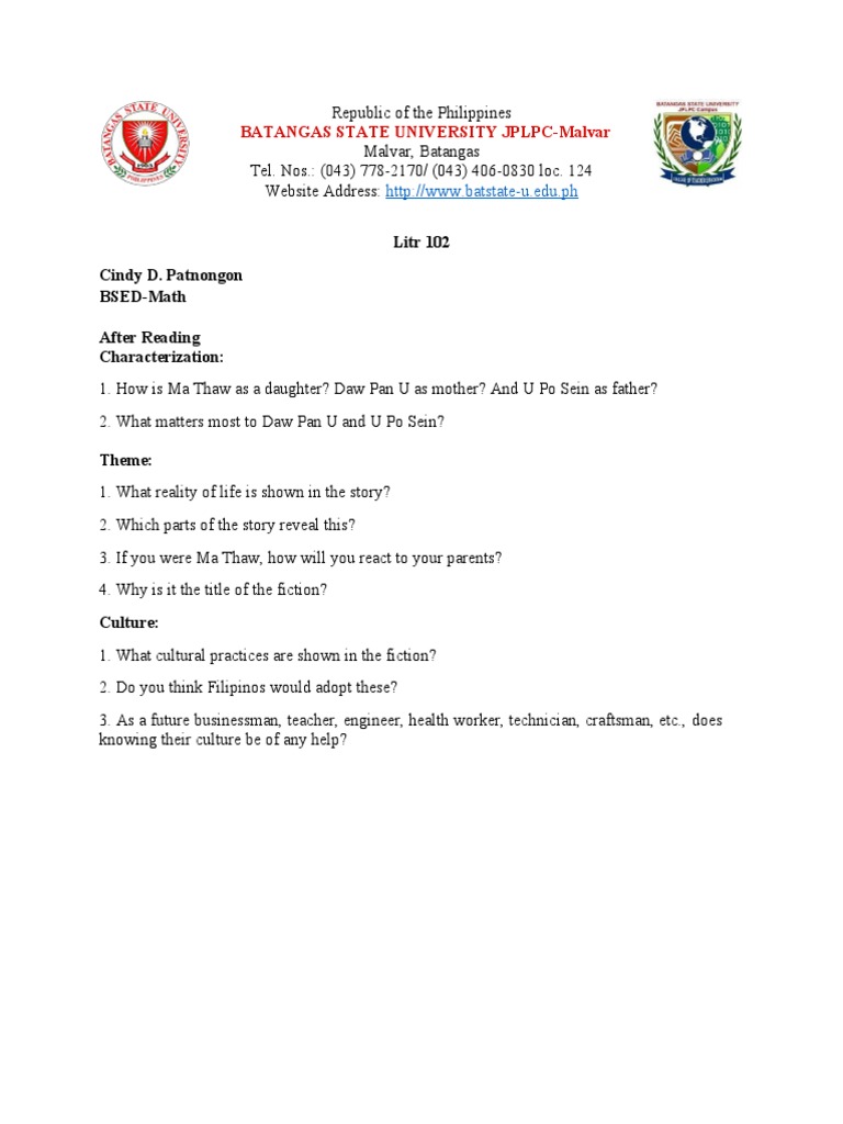 Myanmar Template | PDF