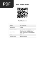 Access Card Form | PDF