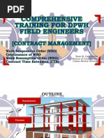 Guidelines For DPWH Project Engineer PDF | PDF | Engineer | Government